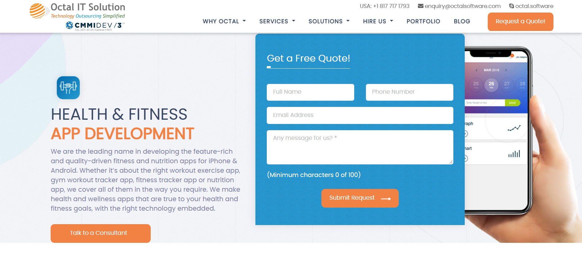 Top Health & Fitness App Development Companies